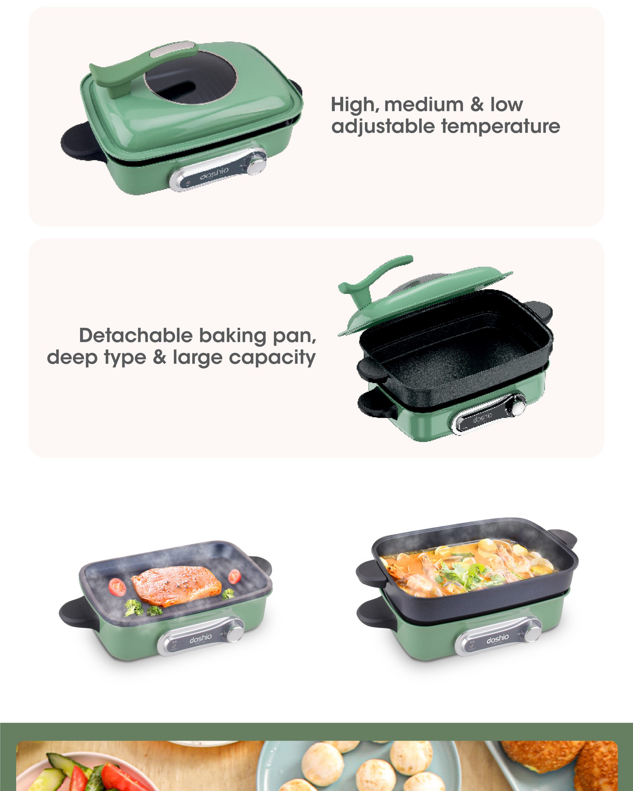 Doshio Fun N’Taste Cooking Pot - Doshio