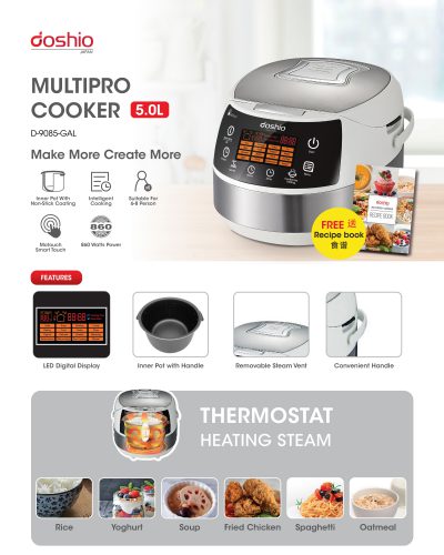 Doshio MultiPro Cooker 5.0L - Doshio