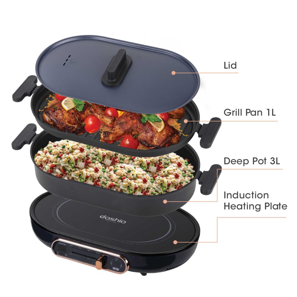 Doshio Multifunction IH (Induction) Cooking Pot - Doshio